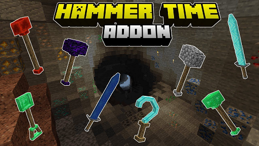 Hammer Time Addon (1.21, 1.20) - Compatible with Other Addons New
