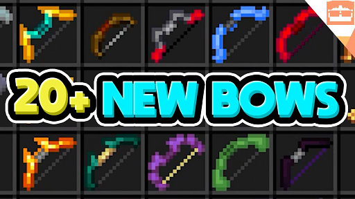New Bows Addon (1.21, 1.20) - Minecraft PE/Bedrock Mods