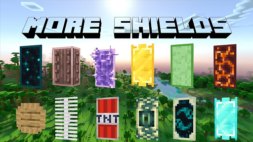 Raiyon’s More Shields Addon (1.21) – MCPE/Bedrock Edition Mods